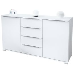 Vladon SIDEBOARD Linio Wei&szlig; matt