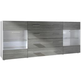 Vladon SIDEBOARD Carlos Avola-Anthrazit