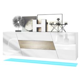 Vladon SIDEBOARD Houston Eiche Ribbeck