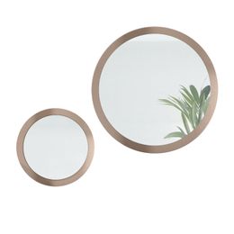 Vladon SPIEGEL Globe Bronze Optik