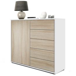 Vladon KOMMODE Ben Front in Eiche s&auml;gerau