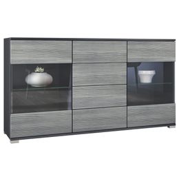 Vladon SIDEBOARD Bari Avola-Anthrazit
