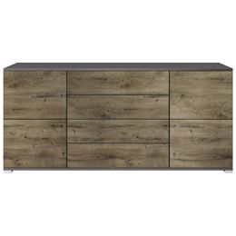 Vladon SIDEBOARD Rova Eiche Ribbeck