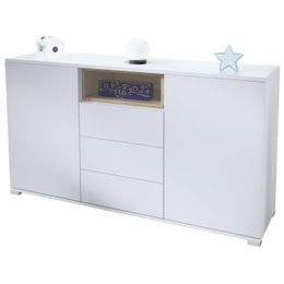 Vladon SIDEBOARD Skadu Eiche s&auml;gerau