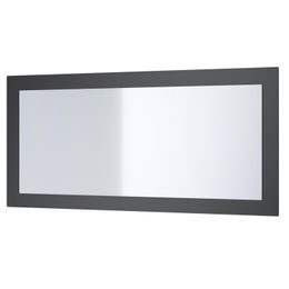 Vladon SPIEGEL Lima Schwarz matt