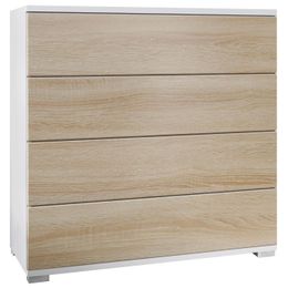 Vladon KOMMODE Pavos Eiche s&auml;gerau