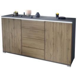 Vladon SIDEBOARD Faro Eiche Evoke