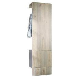 Vladon GARDEROBE Carlton Paneel in Eiche Nordic