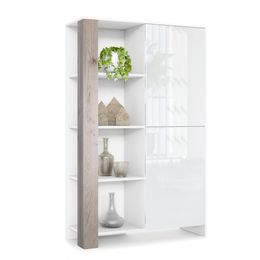 Vladon HIGHBOARD Canto Eiche Nordic