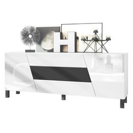 Vladon SIDEBOARD Houston Schwarz matt