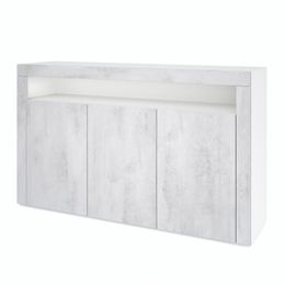 Vladon SIDEBOARD Valencia Beton Oxid Optik/ Beton Oxid Optik