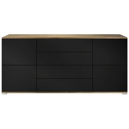 Vladon SIDEBOARD Rova Schwarz matt