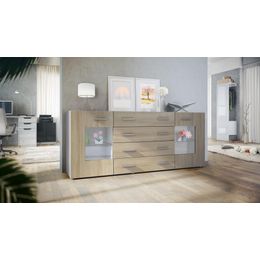 Vladon SIDEBOARD Noah Eiche s&auml;gerau