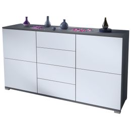 Vladon SIDEBOARD Rova Wei&szlig; matt