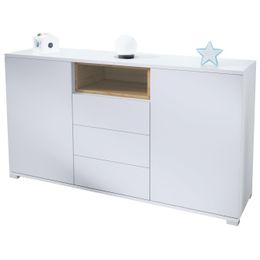 Vladon SIDEBOARD Skadu Eiche Natur