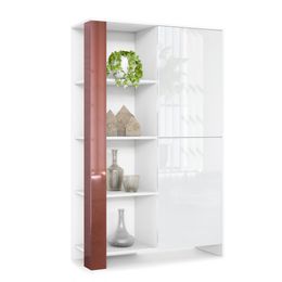 Vladon HIGHBOARD Canto Bordeaux Hochglanz