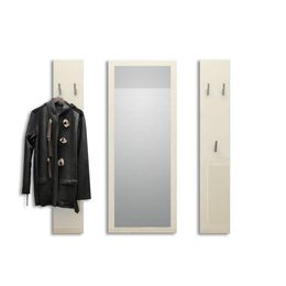 Vladon GARDEROBE Spot Creme Hochglanz