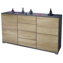 Vladon SIDEBOARD Rova Eiche Wotan
