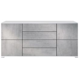 Vladon SIDEBOARD Rova Beton Oxid Optik