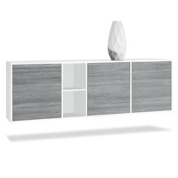 Vladon SIDEBOARD Cuba T&uuml;ren in Avola-Anthrazit