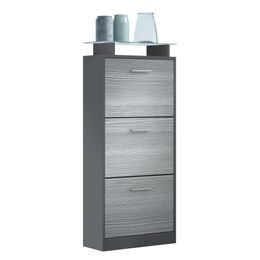 Vladon SCHUHSCHRANK Lavia Front in Avola-Anthrazit