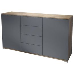 Vladon SIDEBOARD Santo Anthrazit matt