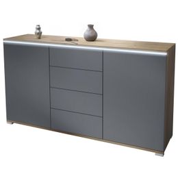 Vladon SIDEBOARD Faro Anthrazit matt