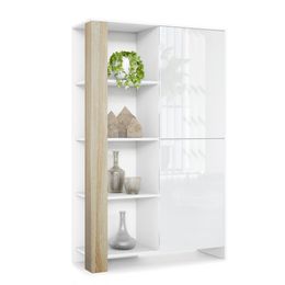 Vladon HIGHBOARD Canto Eiche s&auml;gerau