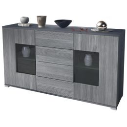 Vladon SIDEBOARD Gr&ouml;mitz Avola-Anthrazit