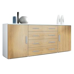Vladon SIDEBOARD Verona Eiche Natur