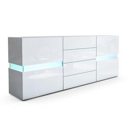 Vladon SIDEBOARD Flow Wei&szlig;