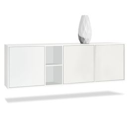 Vladon SIDEBOARD Cuba T&uuml;ren in Wei&szlig; matt