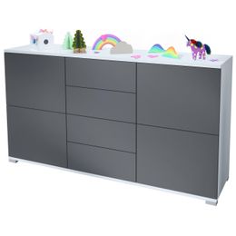 Vladon SIDEBOARD Rova Anthrazit matt