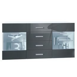 Vladon SIDEBOARD Carlos Grau Hochglanz