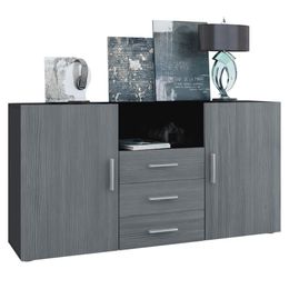 Vladon SIDEBOARD Skadu Front in Avola-Anthrazit