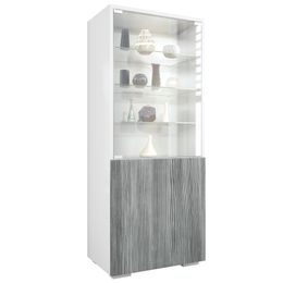 Vladon VITRINE Granada Avola-Anthrazit