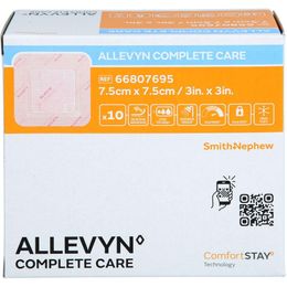 smith&nephew Allevyn Complete Care Xs 7,5x7,5 cm 10 St