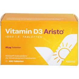 Vitamin D3 Aristo 1000 I.E. Tabletten 200 St