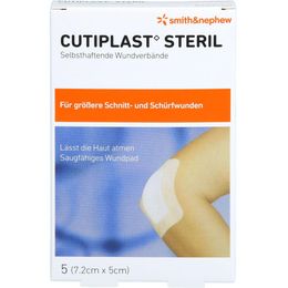 Cutiplast steril Wundverband 5x7,2 cm 5 St