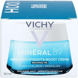 L'Or&eacute;al Vichy Mineral 89 100h Creme reichhaltig mit Duft 50 ml