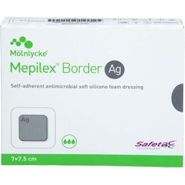 Mepilex Border Ag Schaumverb.7x7,5 cm steril 5 St