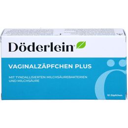 Heilpflanzenwohl GmbH D&ouml;derlein Vaginalz&auml;pfchen Plus Milchs&auml;ure+Laktobaz 10 St