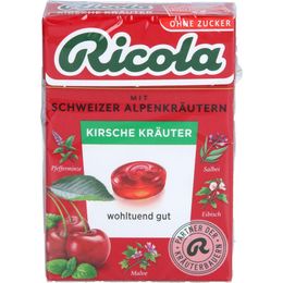 Ricola o.Z.Box Kirsche Kr&auml;uter Bonbons 50 g