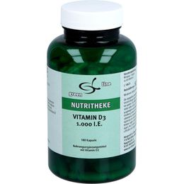 Nutritheke Vitamin D3 1000 I.E. Kapseln 180 St