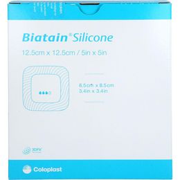 Biatain Silicone Schaumverband 12,5x12,5 cm 10 St