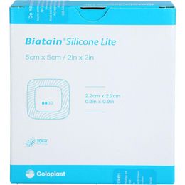 Biatain Silicone Lite Schaumverband 5x5 cm 5 St