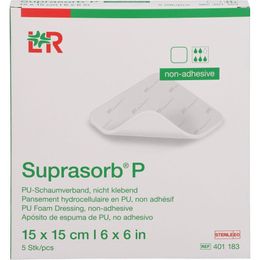 Lohmann & Rauscher Suprasorb P PU-Schaumv.nicht klebend 15x15 cm 5 St