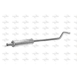 FENNO Mittelschalld&auml;mpfer p4598 f&uuml;r Opel