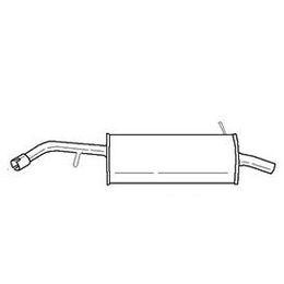 SIGAM Endschalld&auml;mpfer 66617 f&uuml;r Citro&euml;n