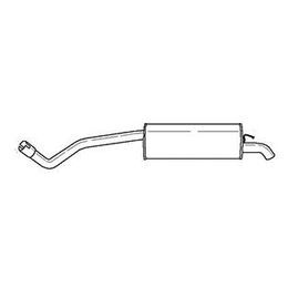 SIGAM Endschalld&auml;mpfer 83613 f&uuml;r SEAT